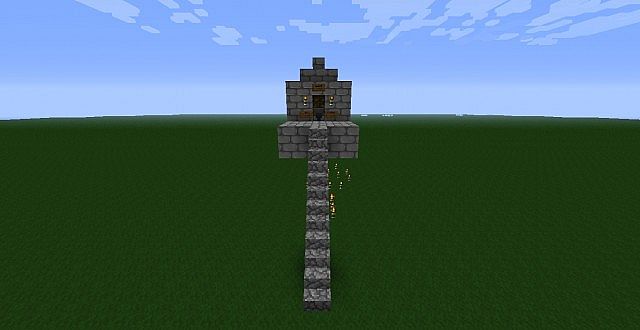 Floating store system Minecraft Map