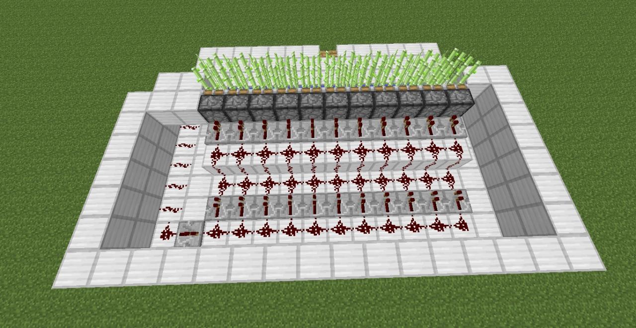Redstone Sugarcane Farm Minecraft Map