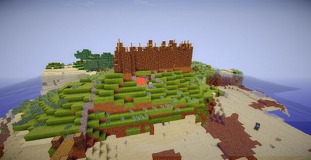 The Bandit Fortress V.2 Minecraft Map