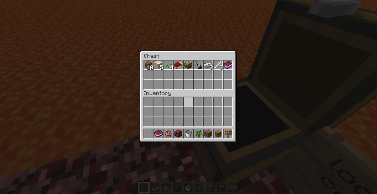 NETHER SKYBLOCK Minecraft Map