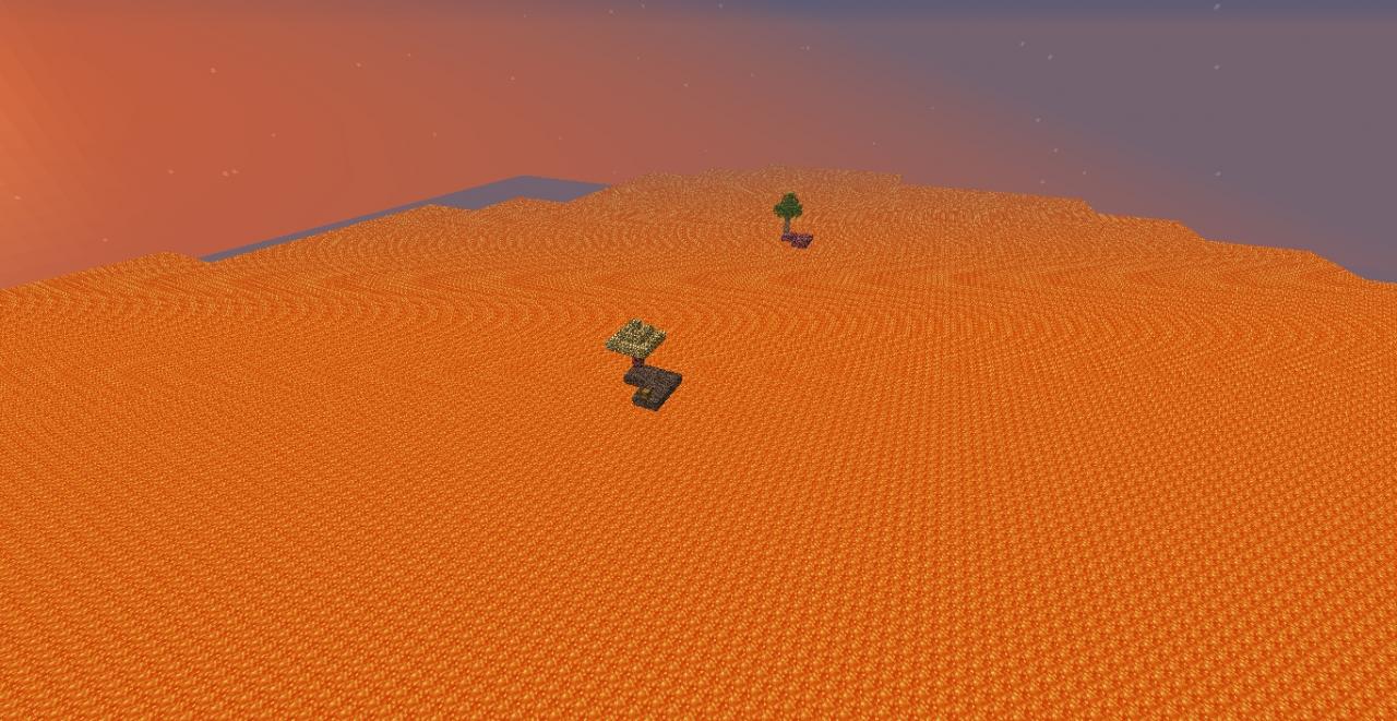 NETHER SKYBLOCK Minecraft Map