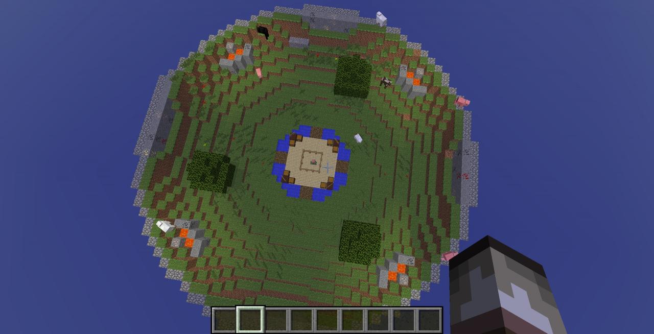 Half Circle Of Infinity (survival map) Minecraft Map