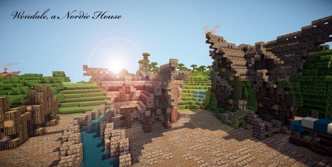 Wendale, ~ A Nordic Blacksmith Minecraft Map