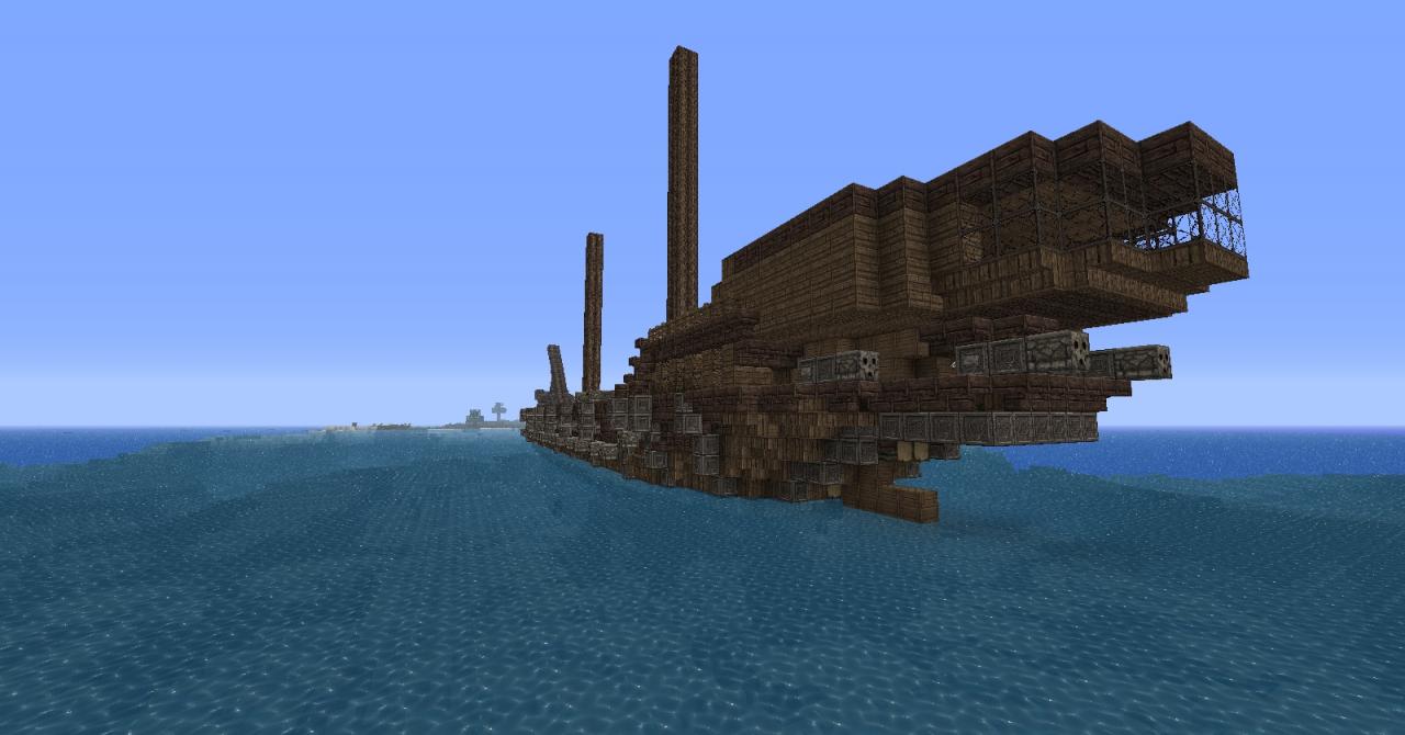 Ironclad Heavy Galleon Minecraft Map