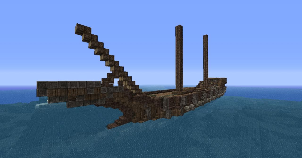 Ironclad Heavy Galleon Minecraft Map