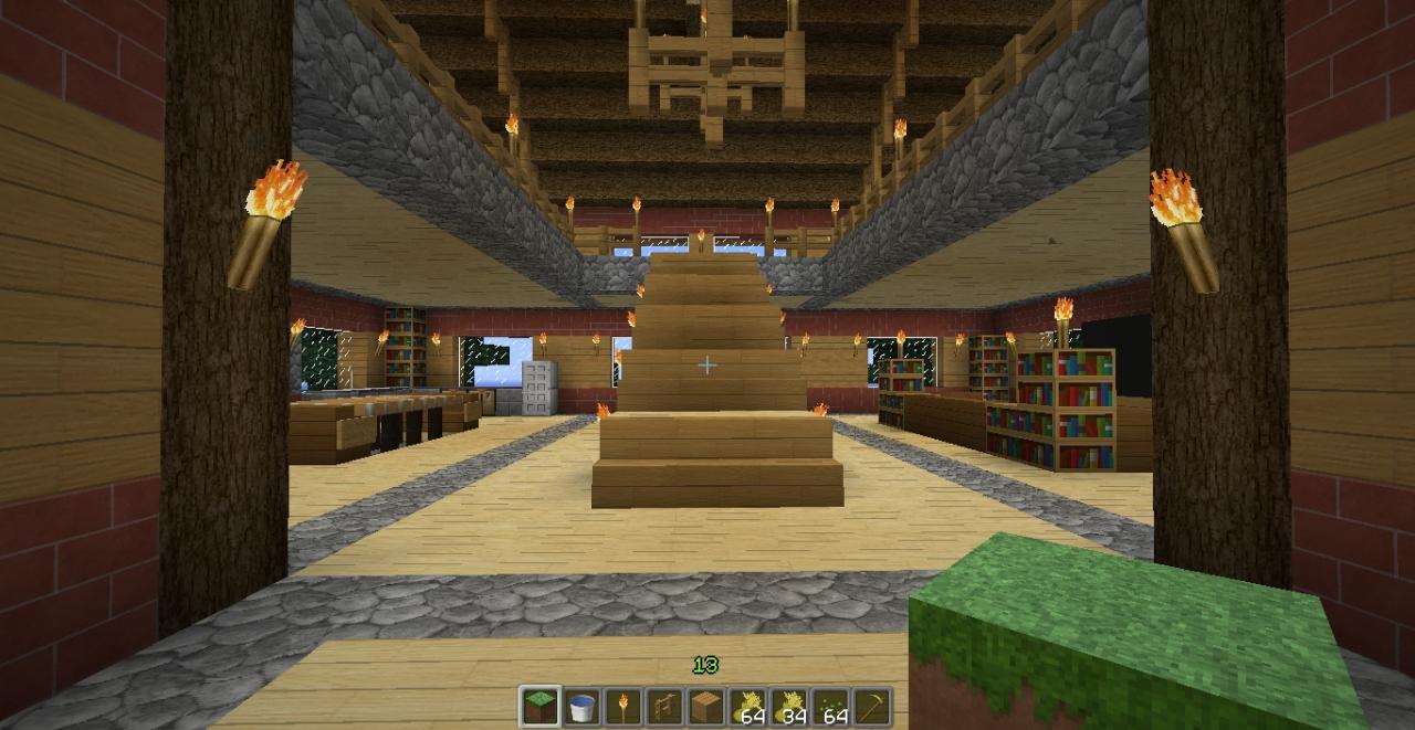 Rustic Theme Mansion Minecraft Map