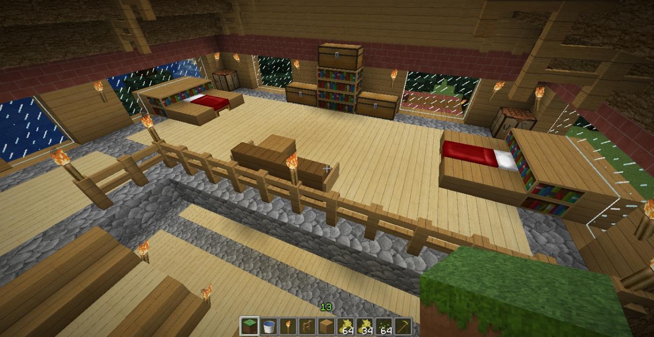 Rustic Theme Mansion Minecraft Map