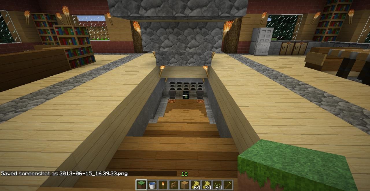 Rustic Theme Mansion Minecraft Map