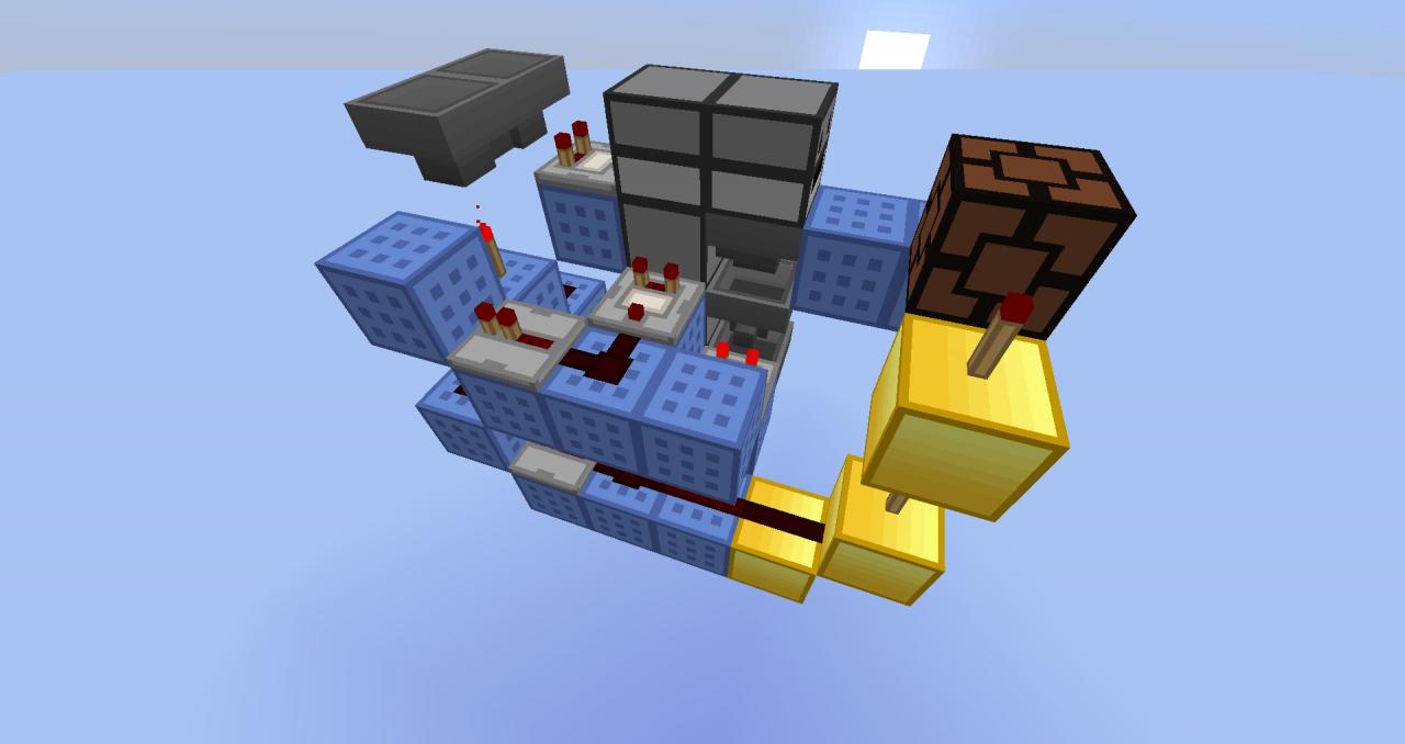 Keycard Reader Lock Minecraft Map