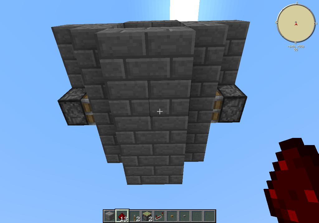 2x2 redstone door (very simple) Minecraft Map