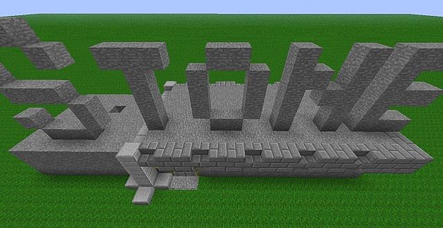Stone farm/generator Minecraft Map