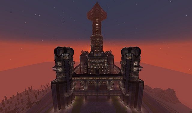 Desert Fortress Minecraft Map