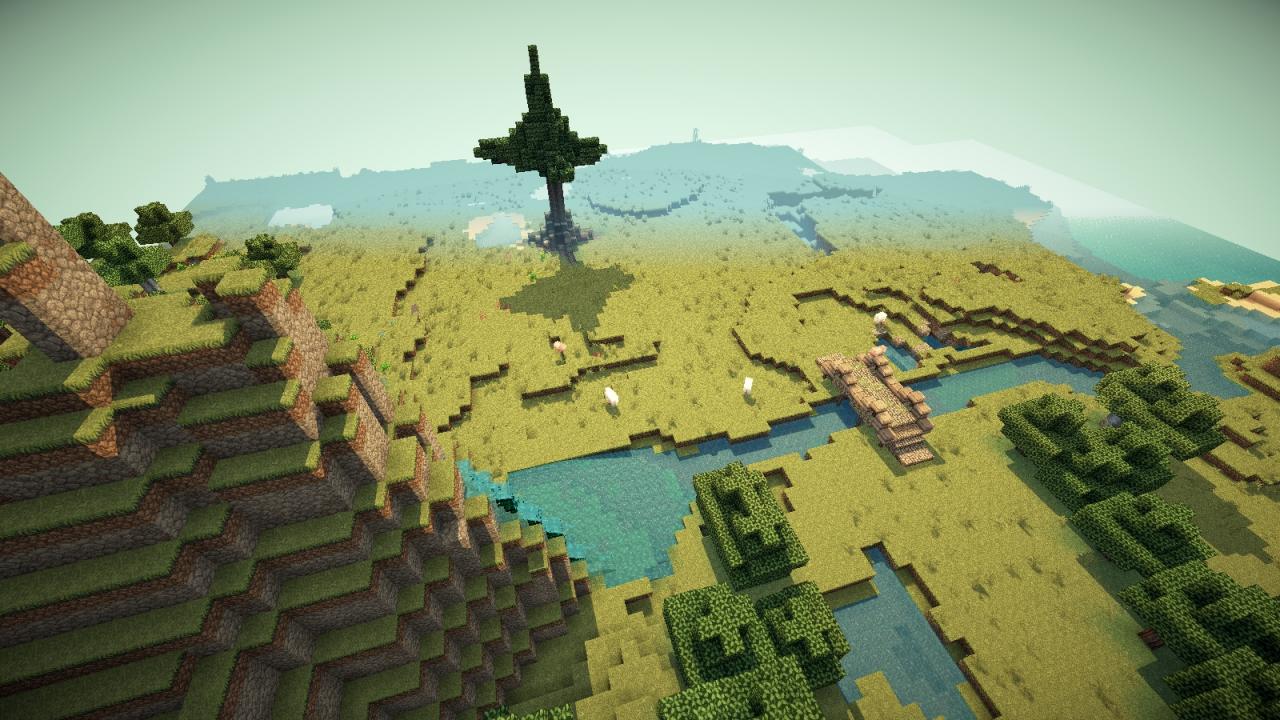 Custom Terrain Minecraft Map