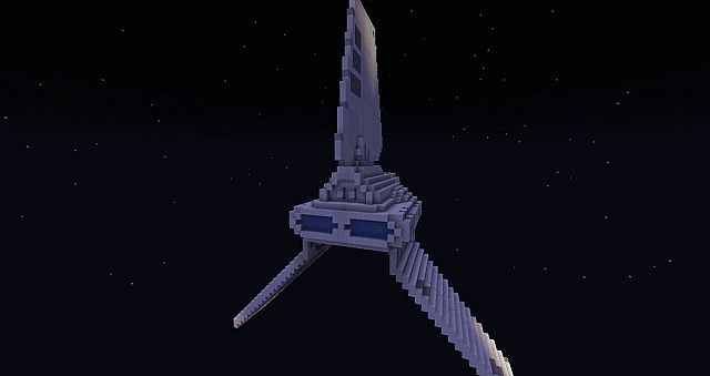 Star Wars Imperial Shuttle Minecraft Map