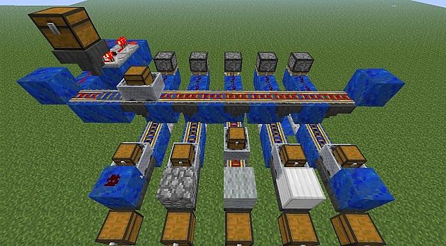 The sorting machine Minecraft Map