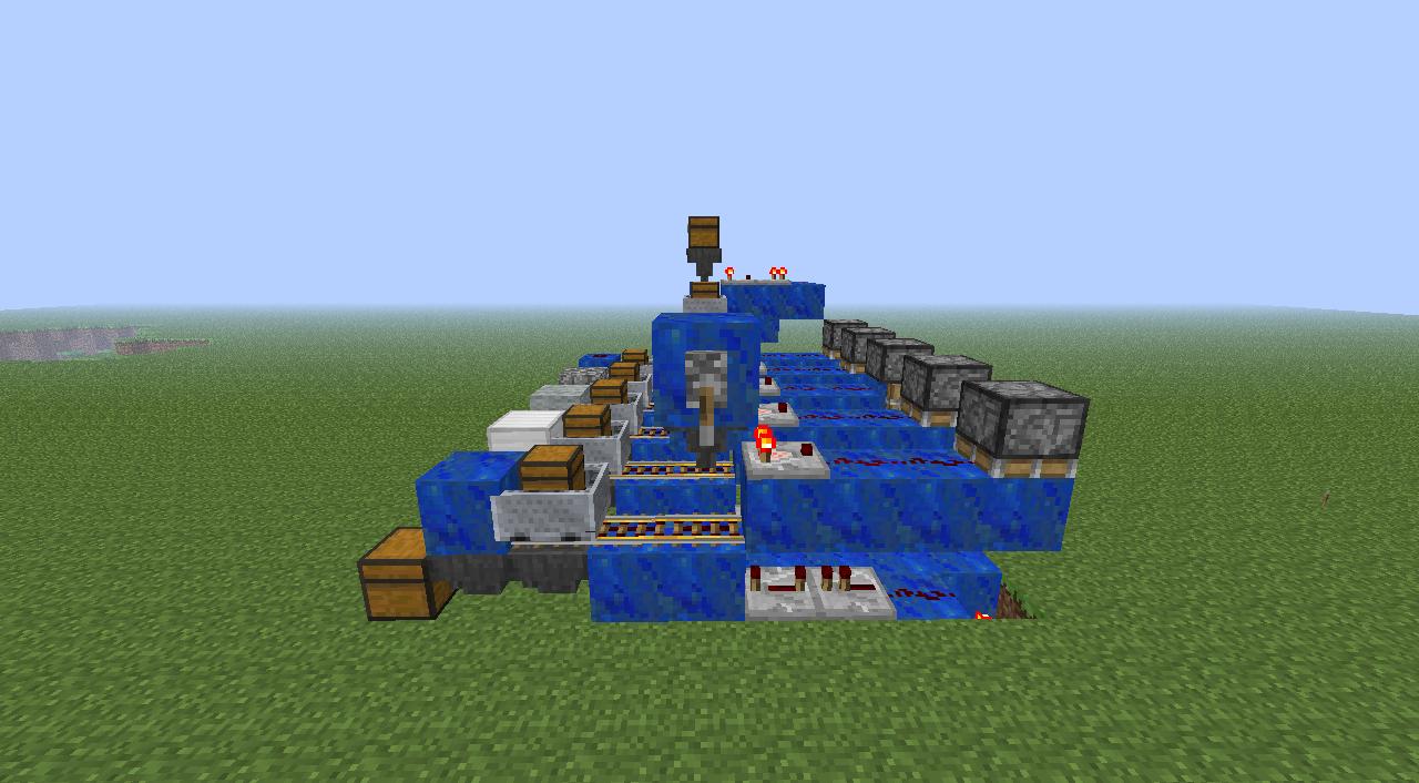 The sorting machine Minecraft Map