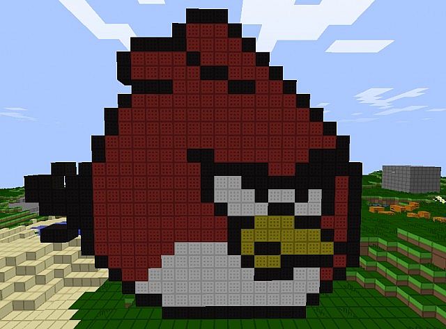 Angry Bird Minecraft Map