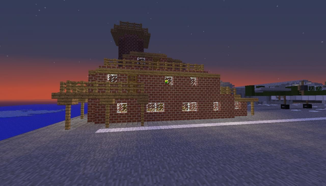 Flight control building Minecraft Map