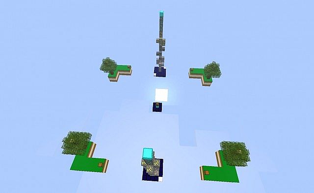 Extreme Skyblock Wars! Minecraft Map
