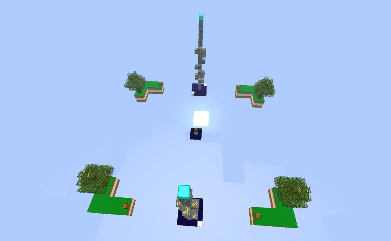 Extreme Skyblock Wars! Minecraft Map