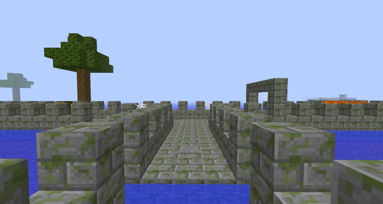 Temple run Minecraft Map