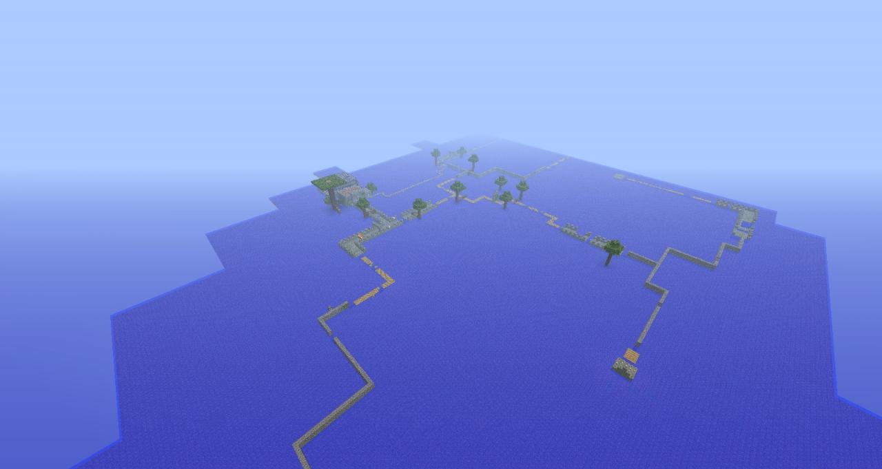 Temple run Minecraft Map