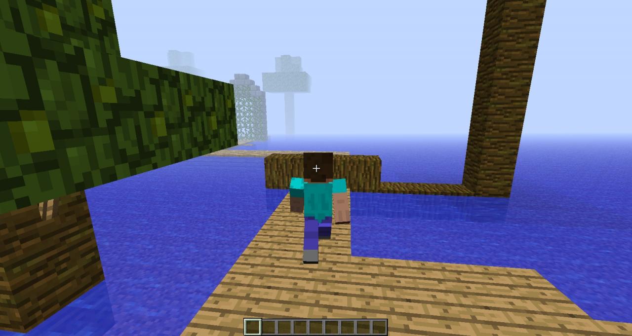 Temple run Minecraft Map