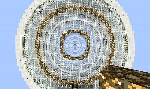 huge spawn Minecraft Map