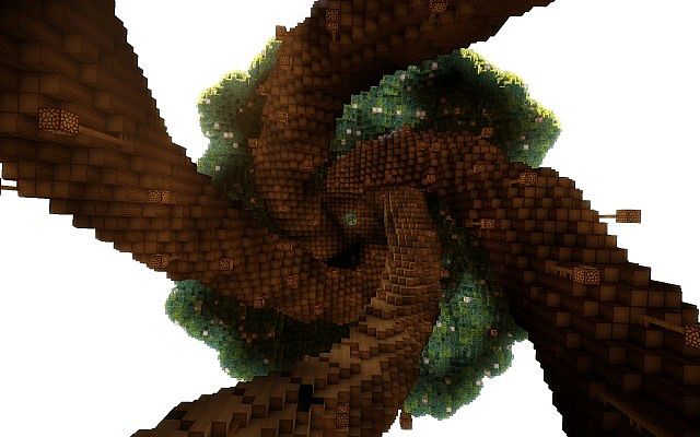 Tree Spawn Minecraft Map