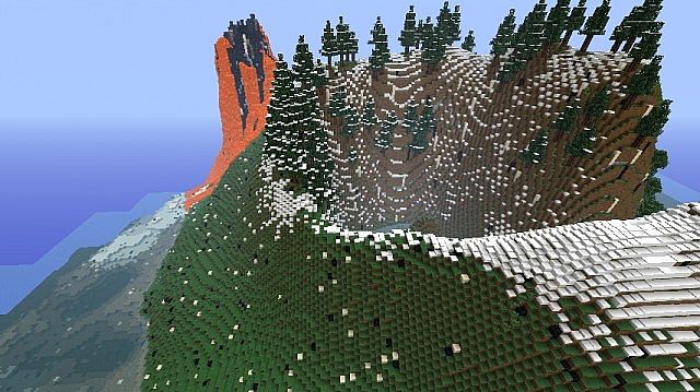 Random volcanic island! :) Minecraft Map