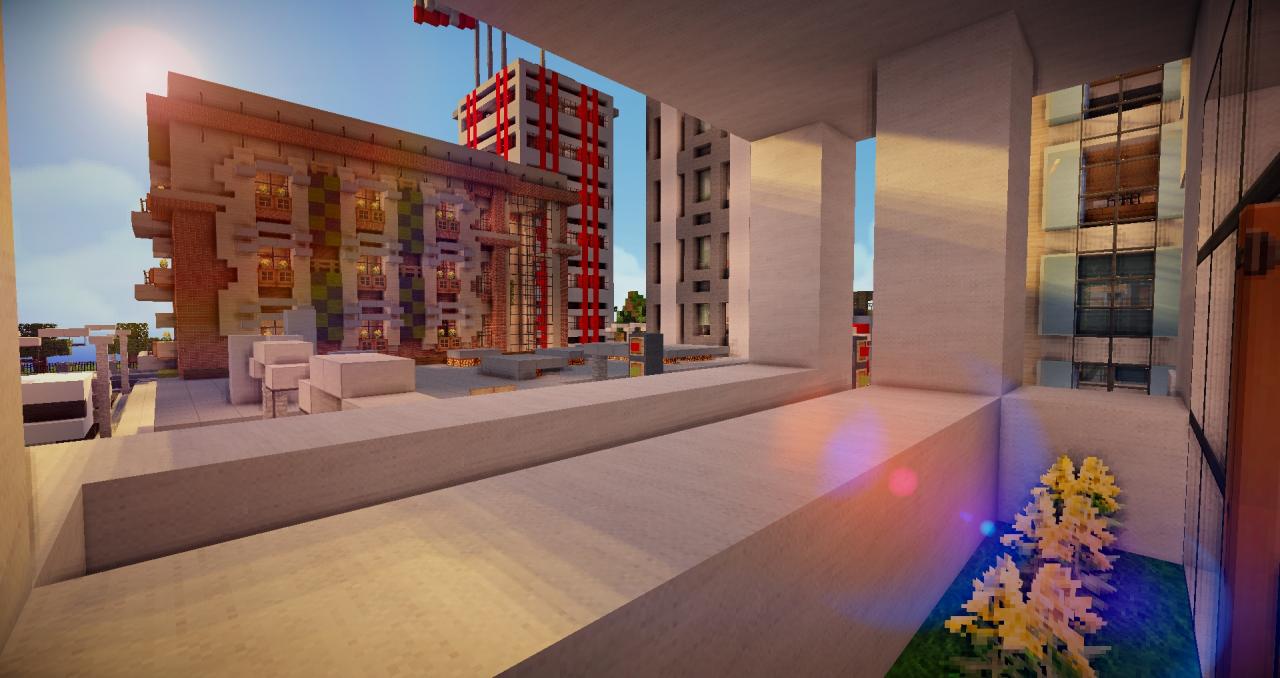 Minimalistic house Minecraft Map