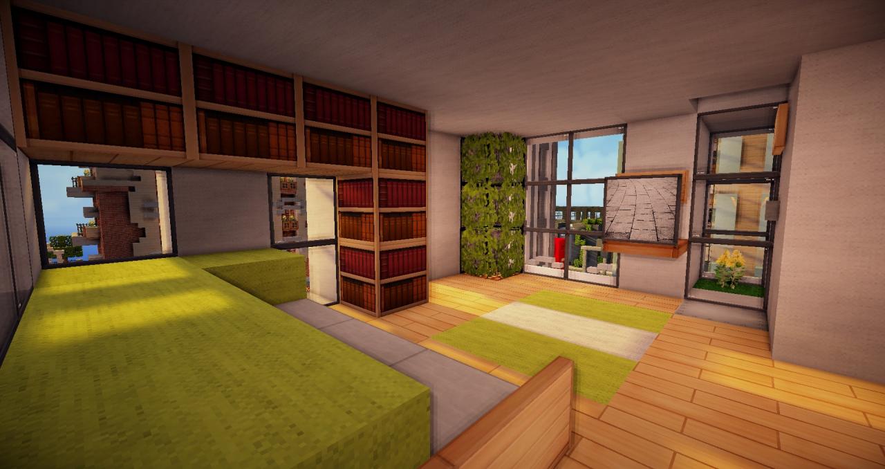 Minimalistic house Minecraft Map