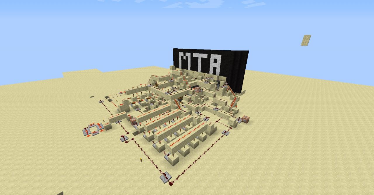 ATM in MInecraft Minecraft Map