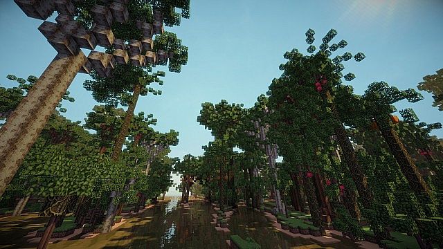 Rainforest Biome - Custom Terrain Minecraft Project