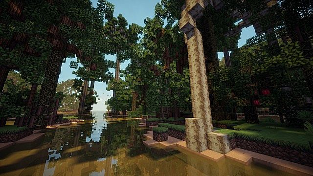 Rainforest Biome - Custom Terrain Minecraft Project