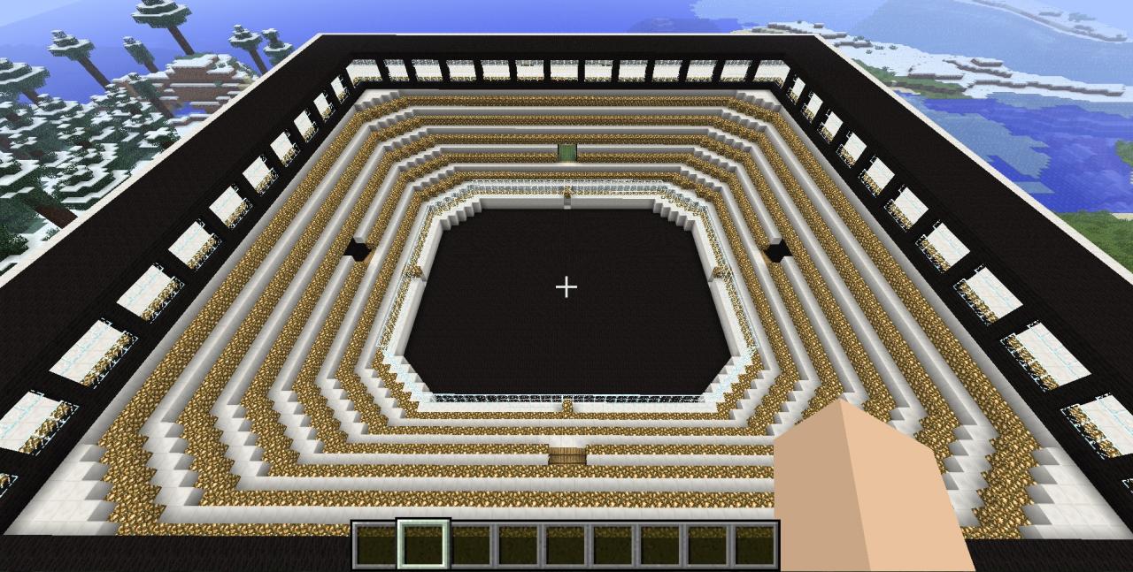 Spleef Arena Minecraft Map