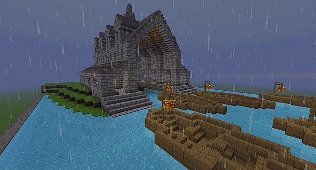 Hogwarts Boathouse Minecraft Map
