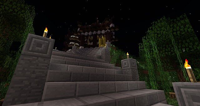 A Buddhist Templebell on a Hill Minecraft Map