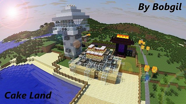 Cake Land Minecraft Map