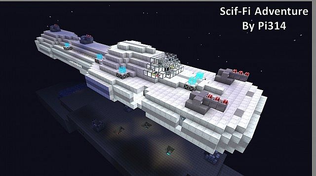 Raria-Sci-fi Adventure Map Minecraft Map