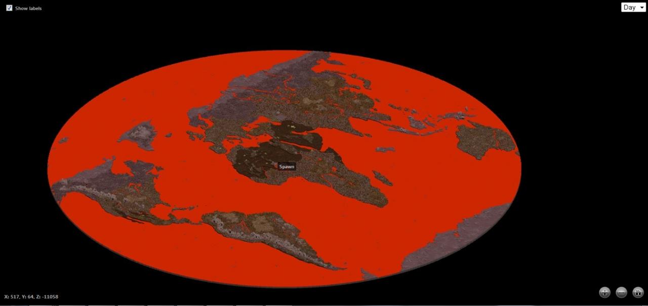 Dark World Minecraft Map