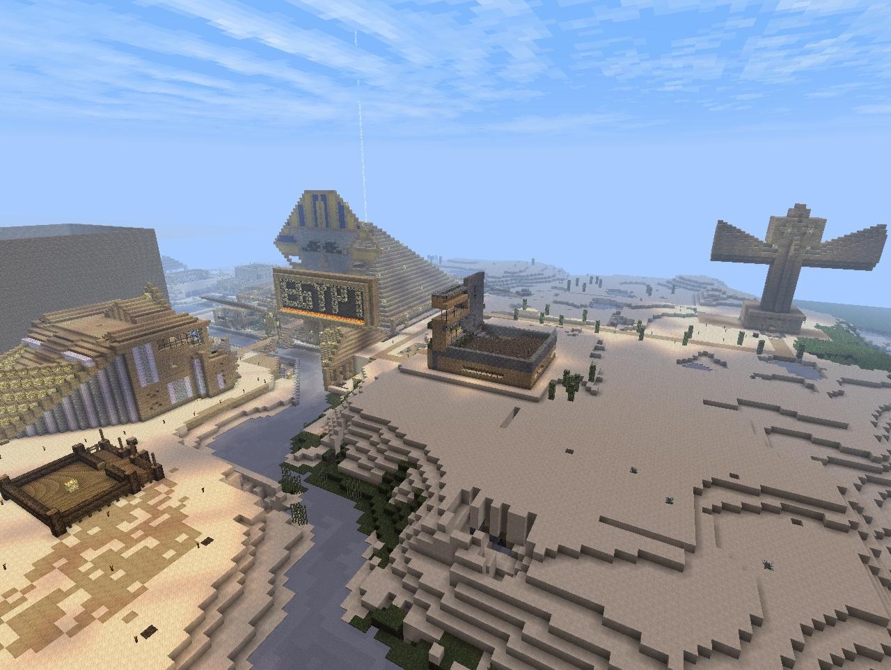 Conjah's Egypt Minecraft Map