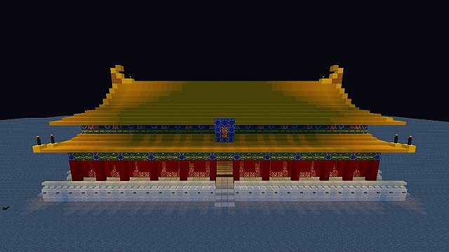 Asian Style Building #1 Dojo Minecraft Map