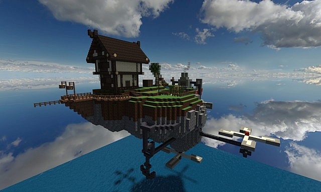 Flying Island Minecraft Map