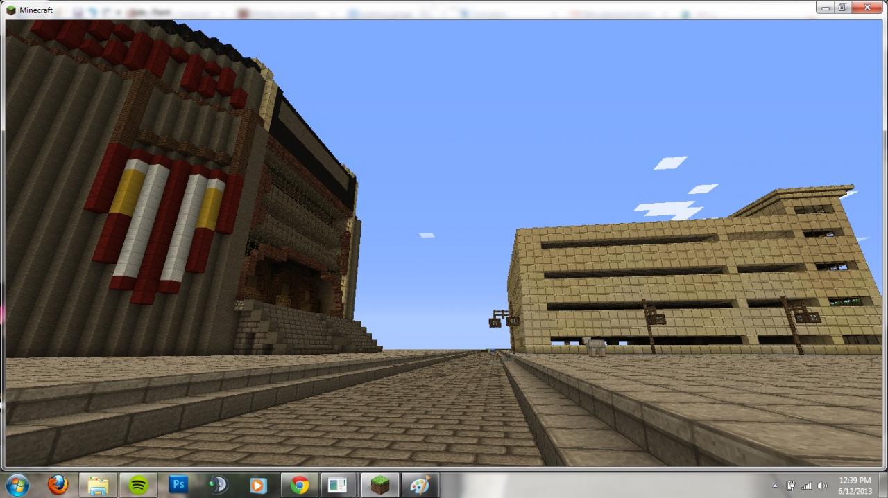 Minnesota Custom Hockey Stadium Minecraft Map