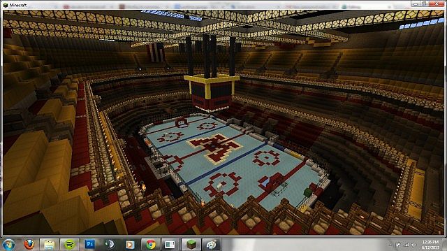 Minnesota Custom Hockey Stadium Minecraft Map