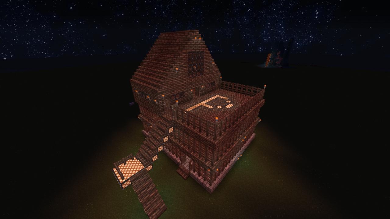 Updated Horse Stable Minecraft Map