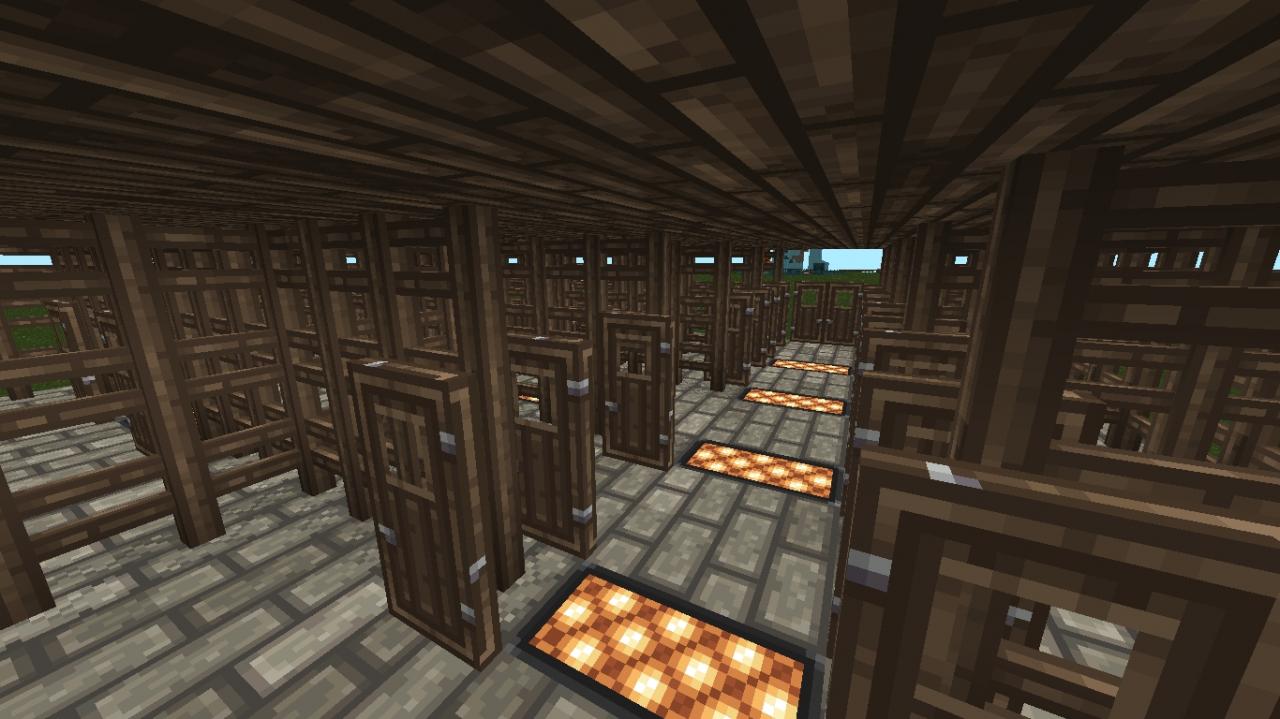 Updated Horse Stable Minecraft Map