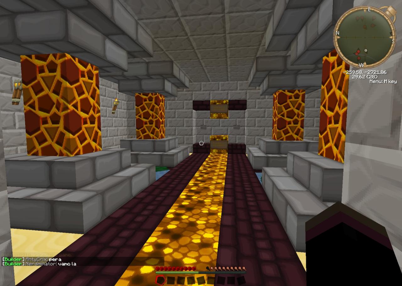 Custom Built End With Mob Arena and PvP Arena Minecraft Map