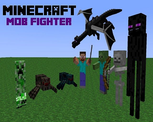 Mob Fighter *FIXED THE END* Minecraft Map